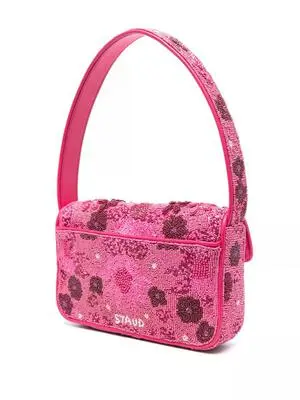 Staud Tommy Beaded Shoulder Bag