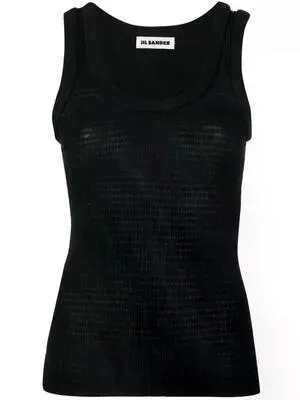 Jil Sander Straight Hem Camis Tanks For Women