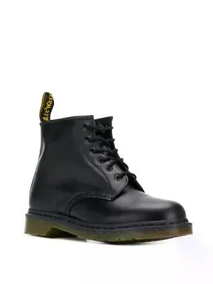 Dr. Martens Leather Lace-up Boots - Black