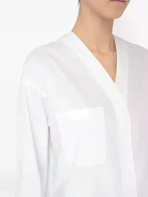Max Mara V-neck Pocket Shirt