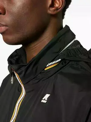 K-WAY Zip-fastening High-neck Jacket