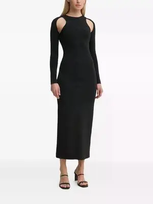 Nanushka Cut-out Long-sleeved Dress