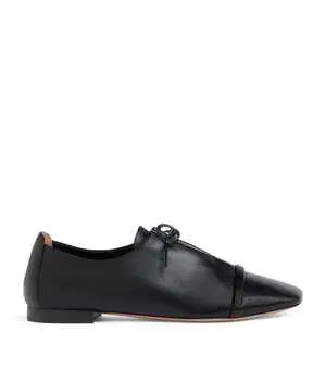 Malone Souliers Lace Up Flats For Women