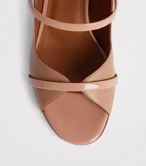 MALONE SOULIERS Leather Norah Heeled Sandals - Nude