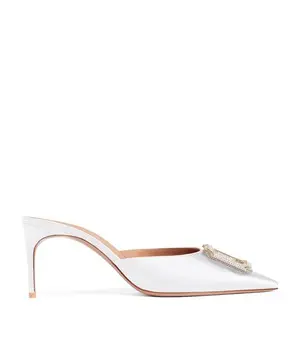 MALONE SOULIERS Satin Mona Mules 70