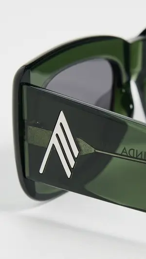 Attico Marfa Square Frame Sunglasses