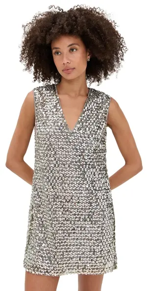 SIMONMILLER Fountain Sequin Mini Dress