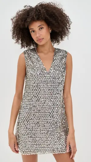 SIMONMILLER Fountain Sequin Mini Dress