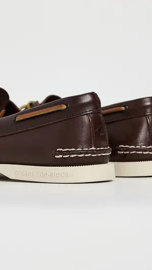 Sperry Authentic Original 2-eye Leather Boat Shoes - Brown