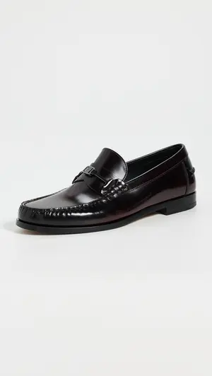 FERRAGAMO Harry Leather Loafers