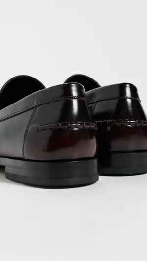 FERRAGAMO Harry Leather Loafers