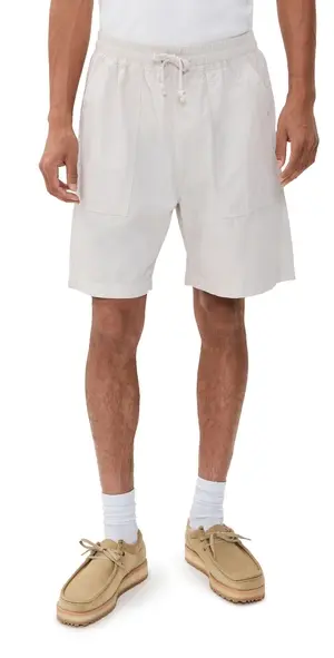 SERVICE WORKS Poplin Chef Shorts - Salt