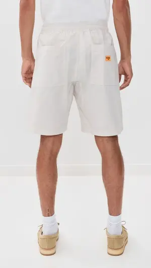 SERVICE WORKS Poplin Chef Shorts - Salt