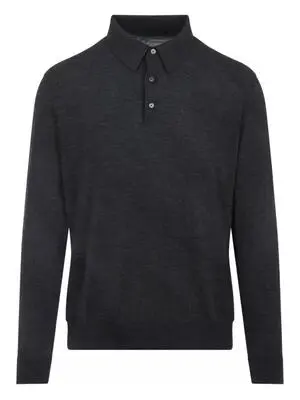 Kiton Long-sleeved Polo Shirt