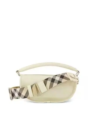 Burberry Plaid-strap Shoulder Bag