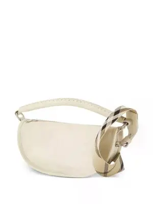 Burberry Plaid-strap Shoulder Bag