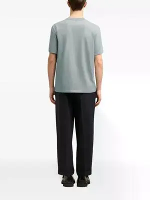 AMI Paris Logo-debossed Organic-cotton T-shirt