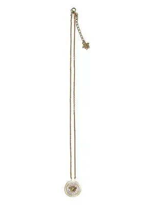 Versace Medusa Head Medallion Necklace