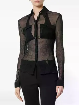 Versace Silk Crêpe Shirt