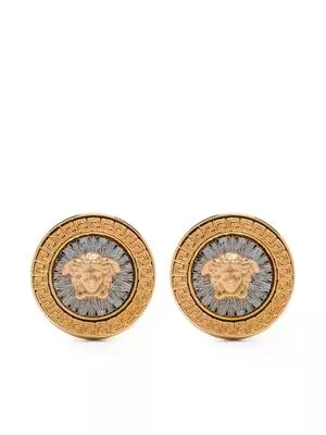Versace Icon Stud Earrings - Gold