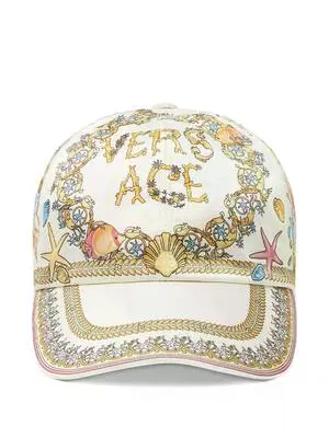 Versace Underwater Barocco Baseball Cap - Neutrals