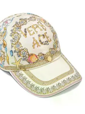 Versace Underwater Barocco Baseball Cap