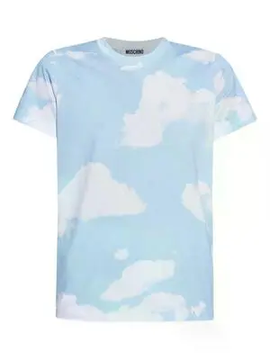 Moschino Cloud-print T-shirt