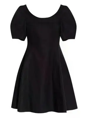 Theory Puff-sleeve Dress - Black