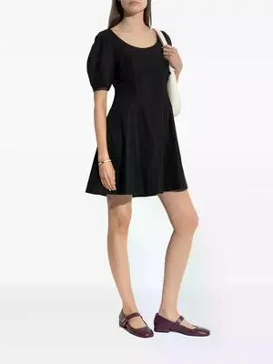 Theory Puff-sleeve Dress - Black