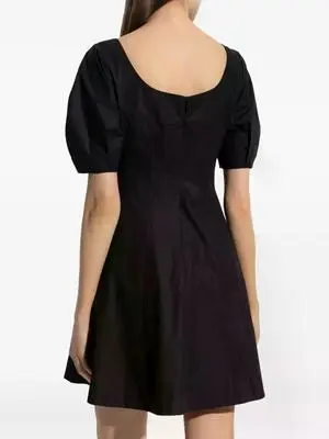 Theory Puff-sleeve Dress - Black
