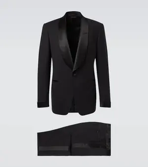 TOM FORD Wool-blend Tuxedo - Black