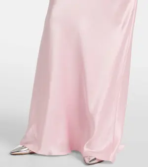 THE SEI Draped Silk Gown