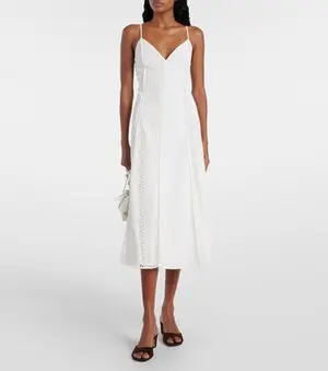 Simkhai Mina Lace Midi Dress