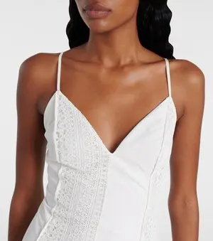 Simkhai Mina Lace Midi Dress