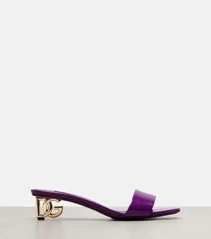 Dolce & Gabbana Dg Leather Mules