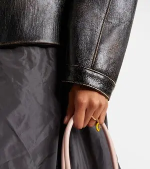 Prada Logo Ring - Gold