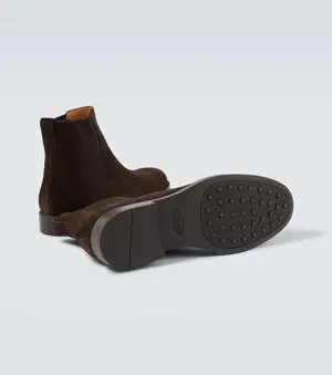 TOD'S Suede Chelsea Boots