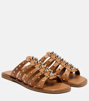 CHRISTIAN LOUBOUTIN Charja Spiked Leather Sandals