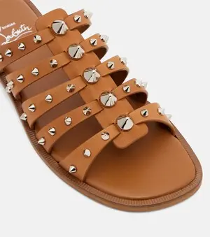 CHRISTIAN LOUBOUTIN Charja Spiked Leather Sandals