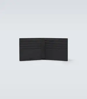 Prada Logo Saffiano Leather Wallet