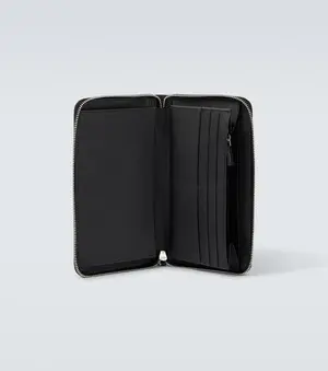Prada Logo Saffiano Leather Wallet