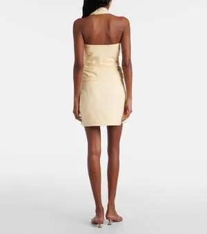 SIR. Jerry Ruched Linen Top