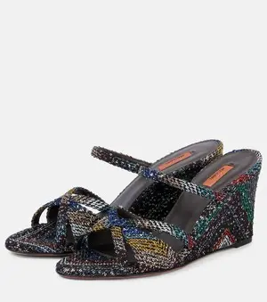 Missoni Lucy Caperdoni Sequined Wedges