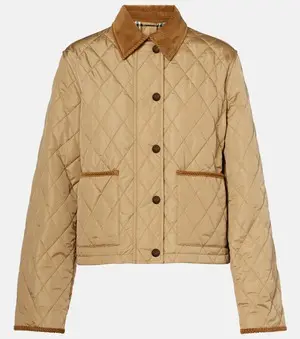 Burberry Oldham Quilted Jacket - Beige