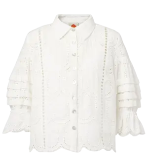 Farm Rio Embroidered Shirts For Women