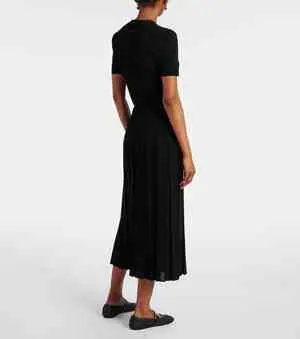 Tory Burch Pleated Midi Skirt