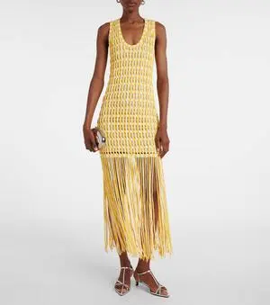 Simkhai Sonia Knitted Midi Dress