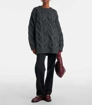 Bottega Veneta Cable-knit Wool Sweater