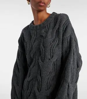 Bottega Veneta Cable-knit Wool Sweater