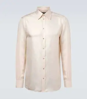 Dolce & Gabbana Silk Twill Dress Shirt